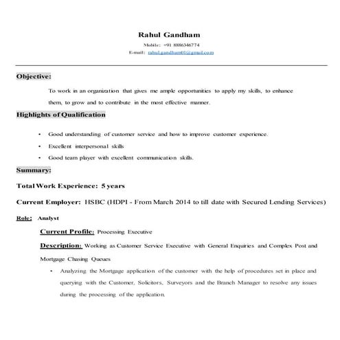 Devendra Kushwah Resume | DOC