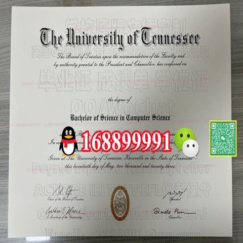 The University of Tennessee Knoxville degree offer diploma Transcript | PDF