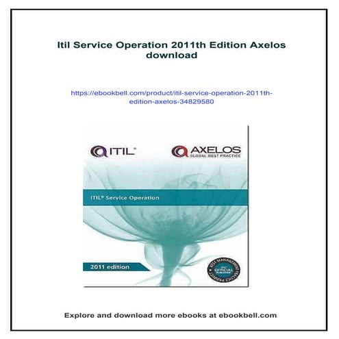 Service operations Certificate | PDF