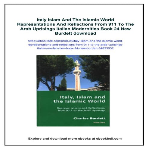 Italy Islam And The Islamic World Representations And Reflections From ...