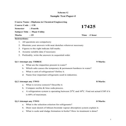 17425 plant utility | PDF