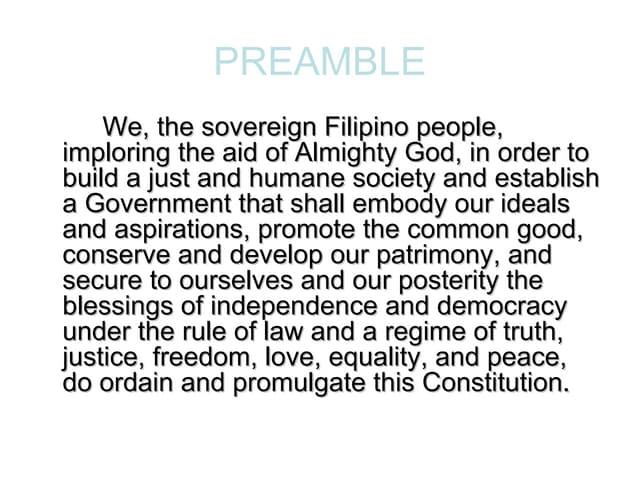 Constitution Of The Philippines (1973) | PPT