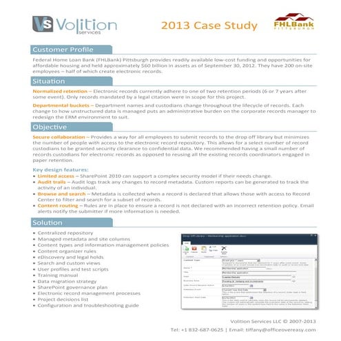 FHLB Case Study | PDF