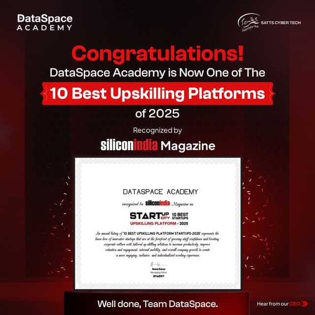 DataSpace Academy as one of the Top 10 Upskilling Platforms of 2025 | PDF