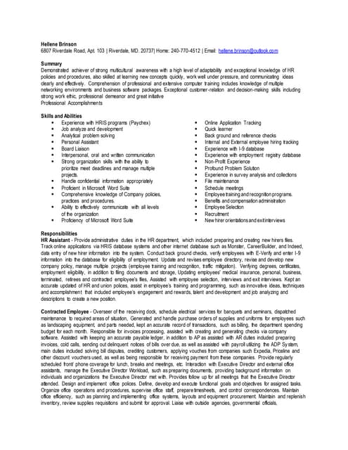 051415RES Corrina Wilson Resume | PDF