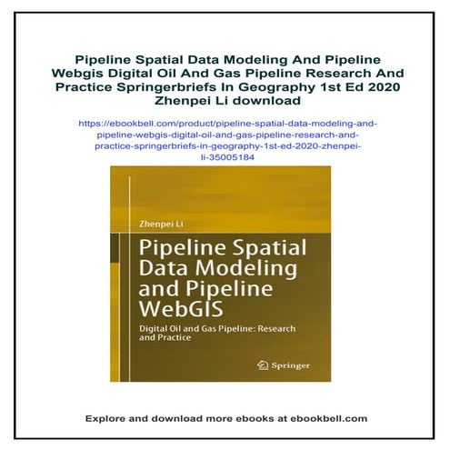 Pipeline Spatial Data Modeling And Pipeline Webgis Digital Oil And Gas Pipeline Research And ...