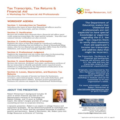 Robert flyer_R4 | PDF | Financial Assistance | Personal Finance