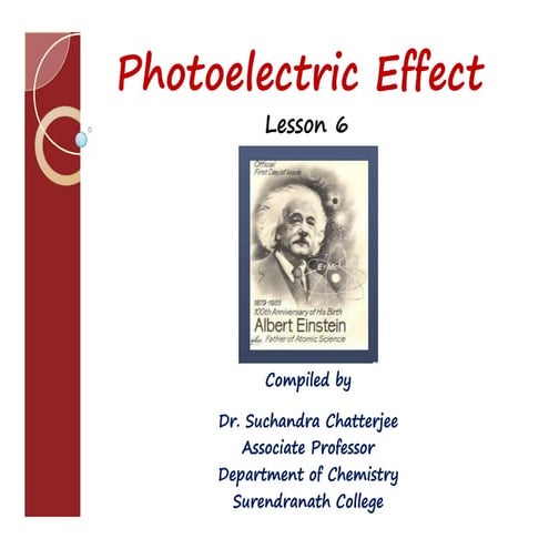 Planck constant using photoelectric effect | PPTX