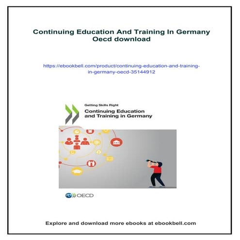 Continuing Education And Training In Germany Oecd | PDF