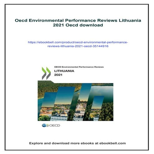 Oecd Environmental Performance Reviews Lithuania 2021 Oecd | PDF