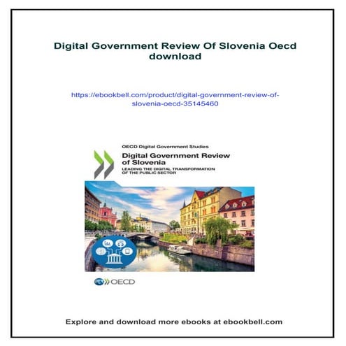 Digital Government Review Of Slovenia Oecd | PDF
