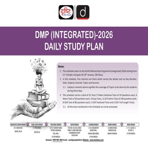 1 Year Plan for UPSC CSE 2025 - UPSCprep.com - Daily Plan.pdf