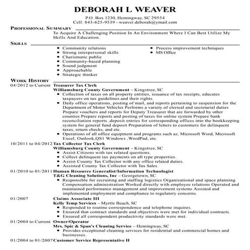 Donna Tucker's UPDATED 2016 Resume(1) | DOCX