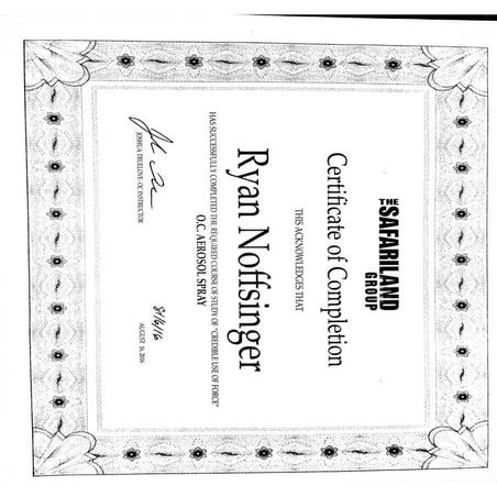 OC Certification | PDF