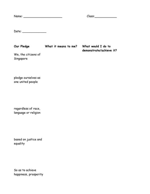 lesson 2 National Pledge | PPT