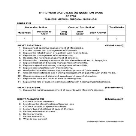 1768-MSN-2-Bsc-Nursing 3rd year B.sc nursing 2024#2k24 | PDF