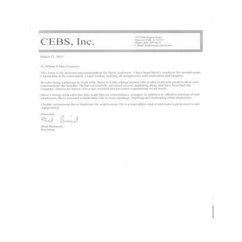 Bradrecomendation001 | PDF