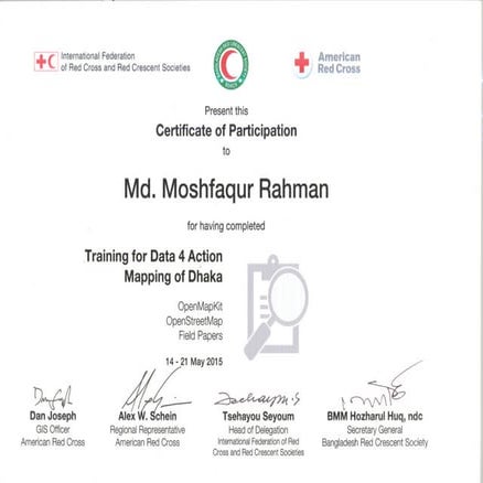 IFRC Certificate