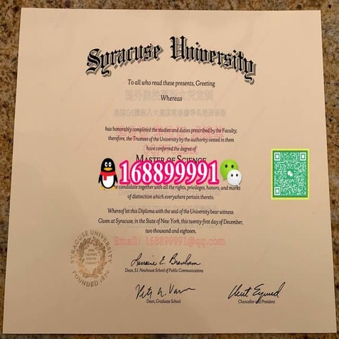 Syracuse University degree offer diploma Transcript | PDF