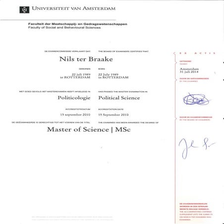 Scan diploma Master | PDF