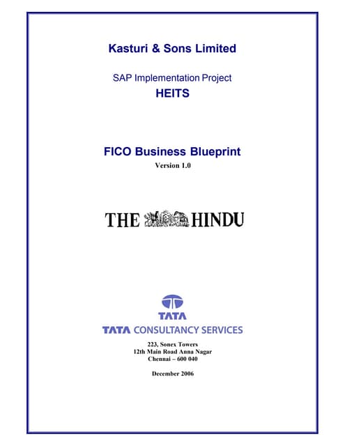 Sample lld document v1.0 | PDF