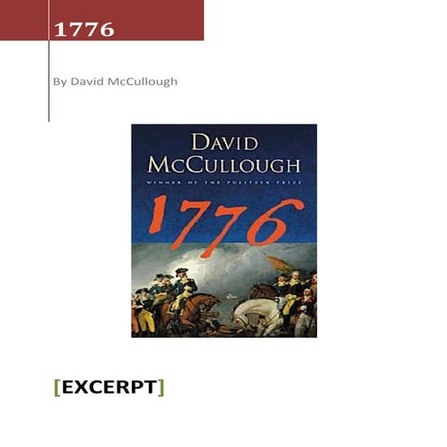 1776 excerpt david mccullough | PDF