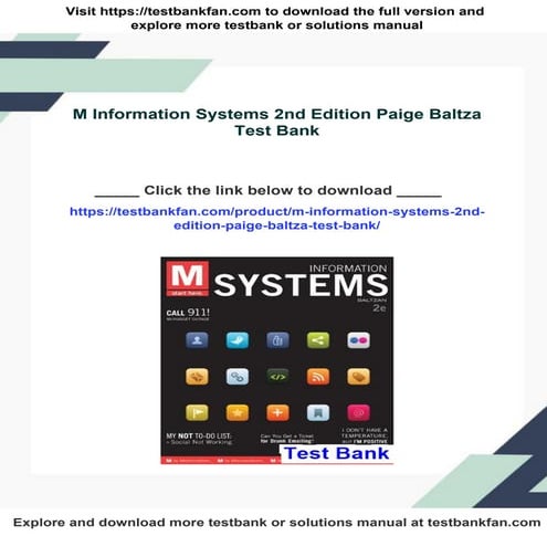 Hands-On Networking Fundamentals 2nd Edition Michael Palmer Test Bank | PDF
