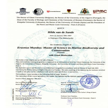 Masters of Science Diploma | PDF