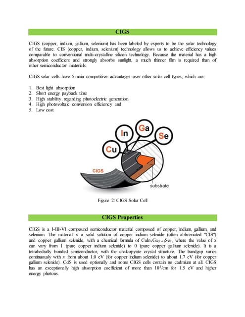Flexible CIGS PV: Past, Present, and Future | PPT