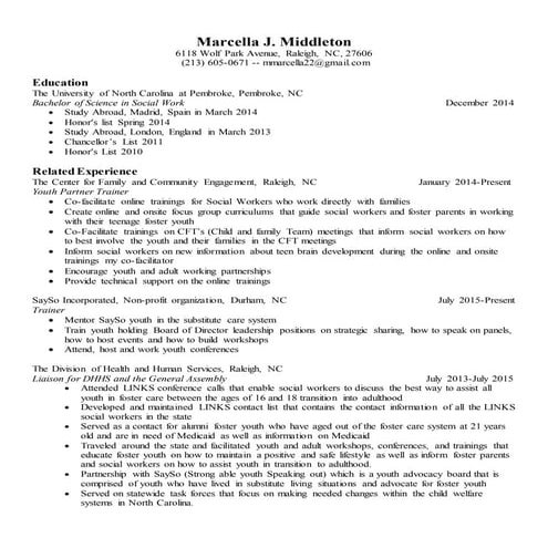 Marcella Middleton Resume July 2016 | DOCX