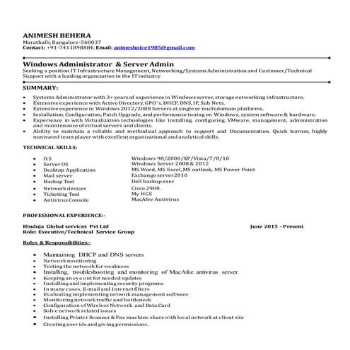 Hitesh Pandey Resume | DOCX