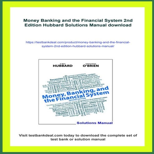 Bank Management Koch 8th Edition Solutions Manual | PDF