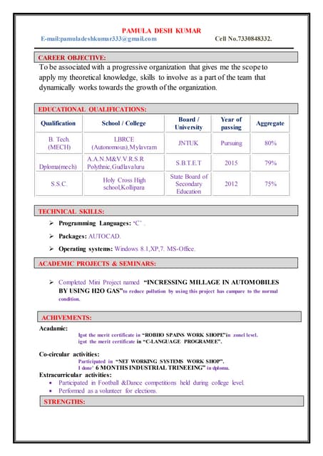 Suleman CV 111111 | DOCX | Education