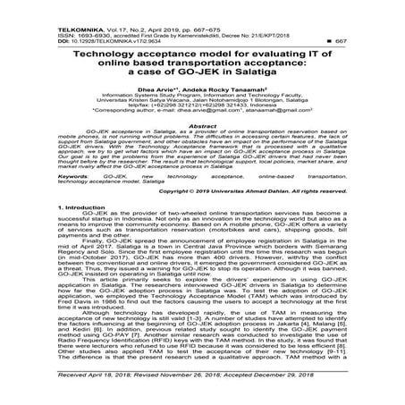 Technology Acceptance Model