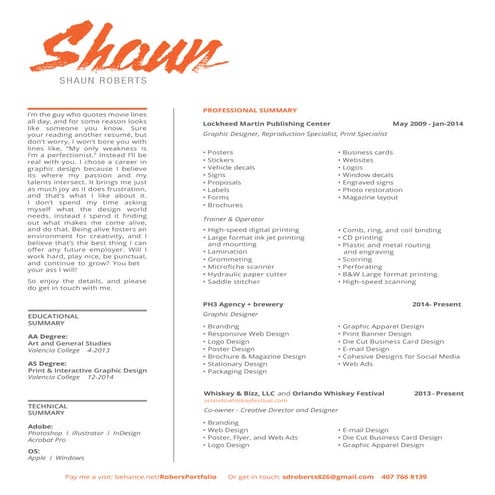 Shaun-R-Resume | PDF