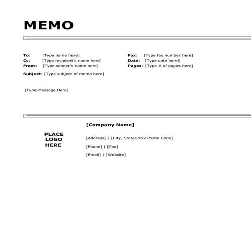 Copy of Simple Memo | PDF