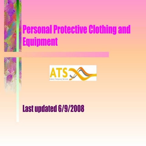 Ppe Awareness Training Pptx