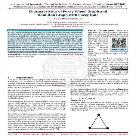 Characteristics of Fuzzy Wheel Graph and Hamilton Graph with Fuzzy Rule ...