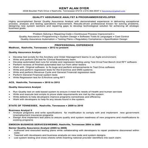 Redesigned Resume | DOCX