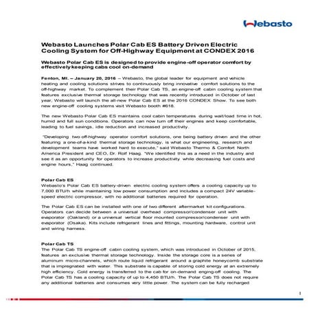 Polar Cab press release | DOCX