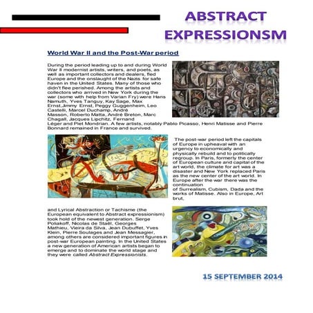 17 abstract expressionism | PDF