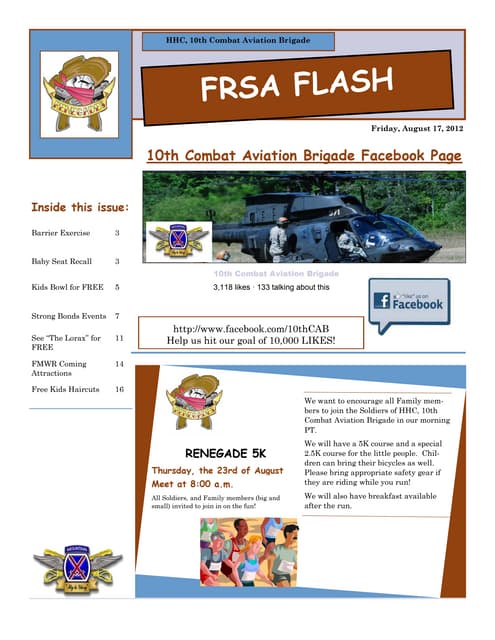 FRG Meeting Flyer for HHC, BDE