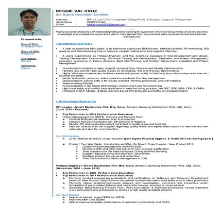 JHON OLIVER L GARADO Resume | DOCX