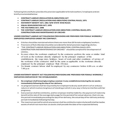 Female checklist | DOCX