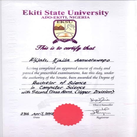 certificate | PDF