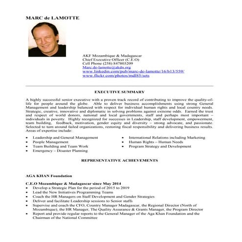 Marc's resume (Final) | DOC
