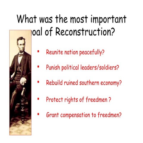 lecture 17 on reconstruction | PPT