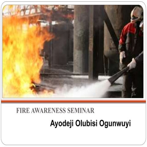 Fire extinguisher and fire preparedness (Tagalog) | PPTX