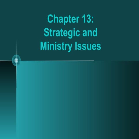 17 chapter13 | PPT | Christianity | Religion & Spirituality