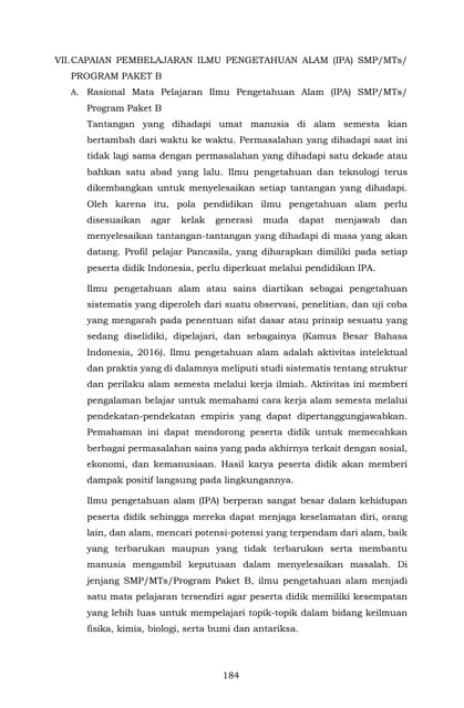 CP IPAS FASE B untuk kelas 4 sampai 6 SD | DOC